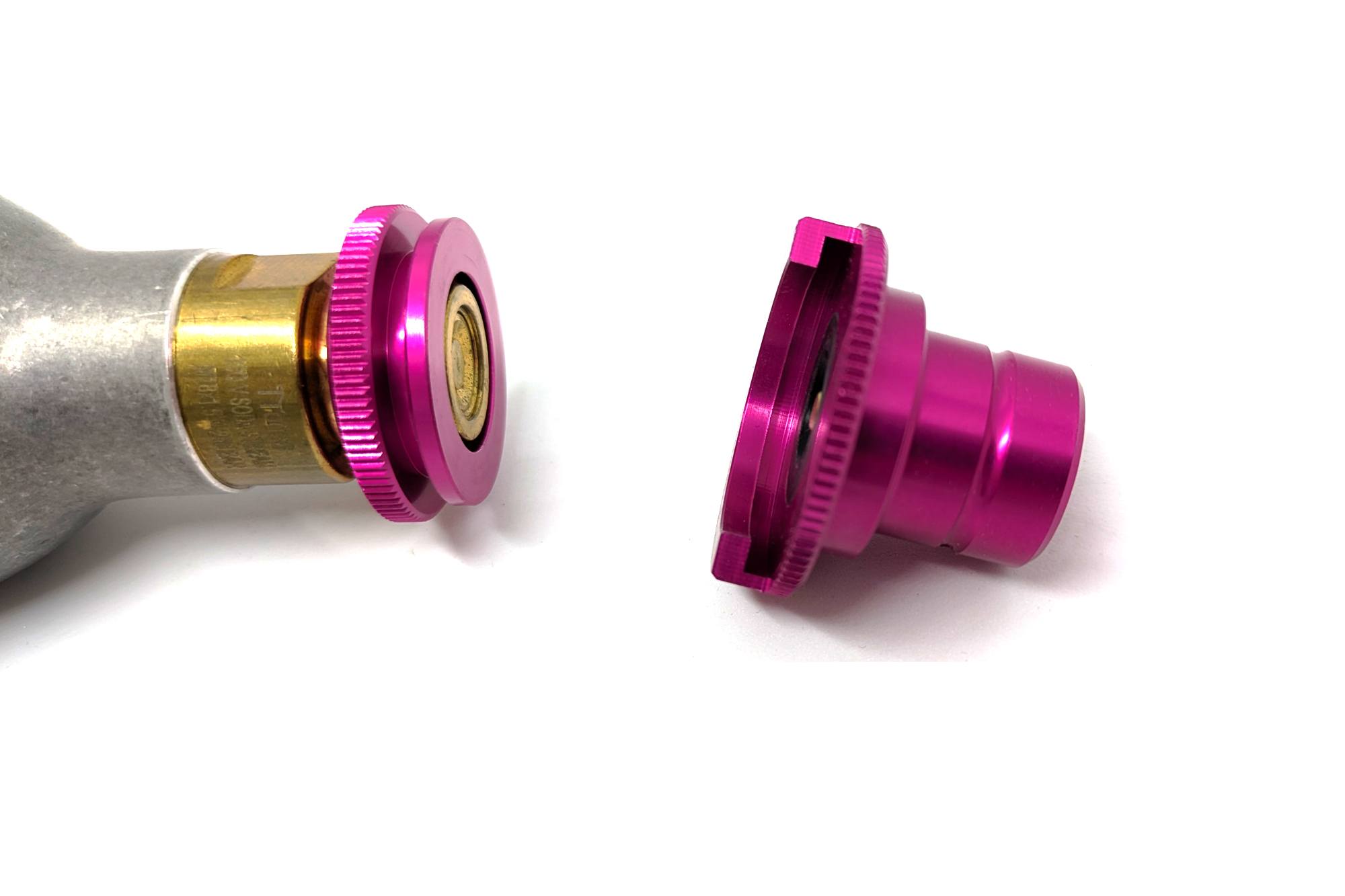 TR21-4 Blue Screw-in To Pink Quick-Connect SodaStream Adapter | CO2 ...