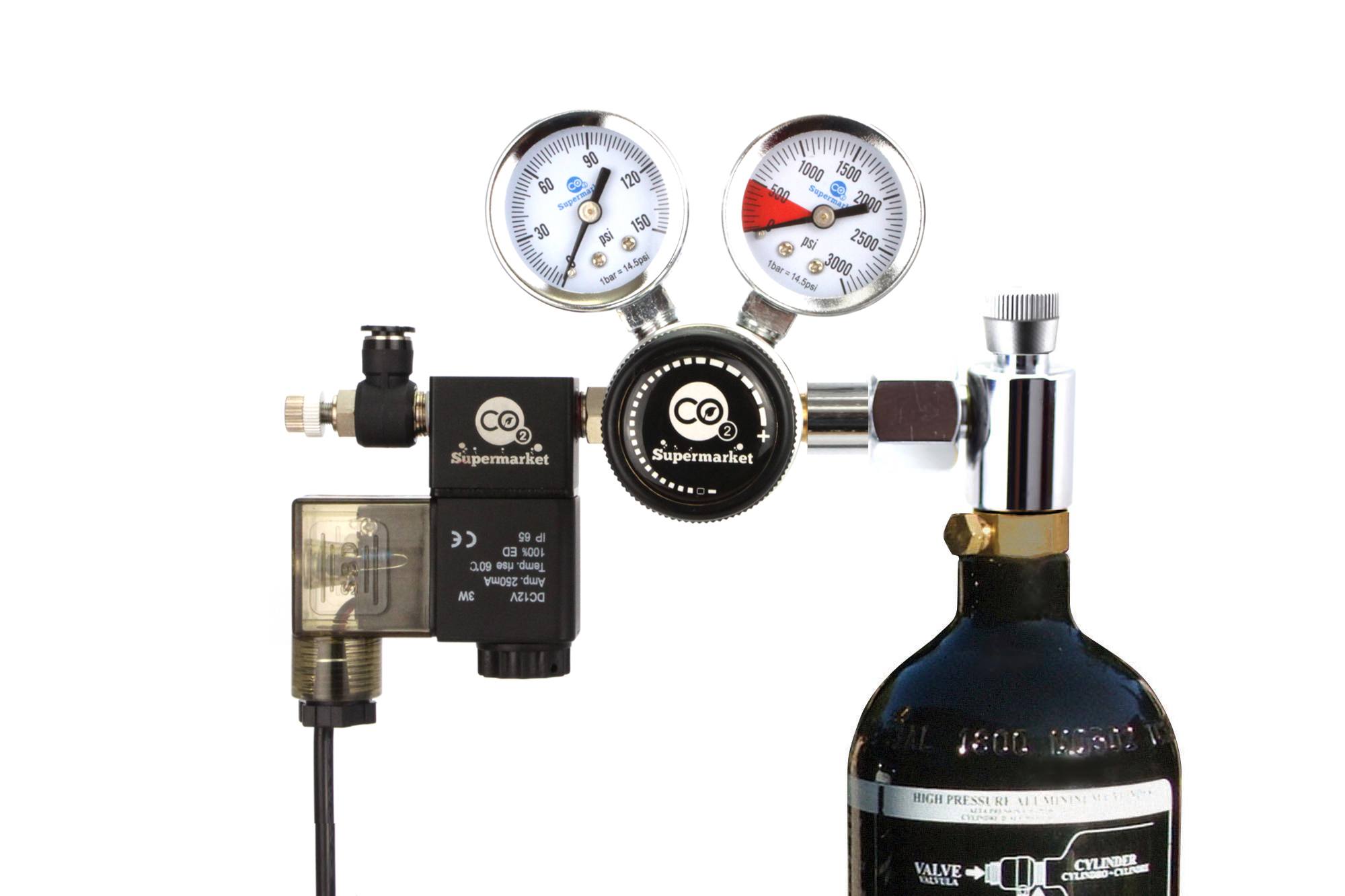 Advanced Adapter For Paintball CGA 320 Cylinders | CO2 Supermarket