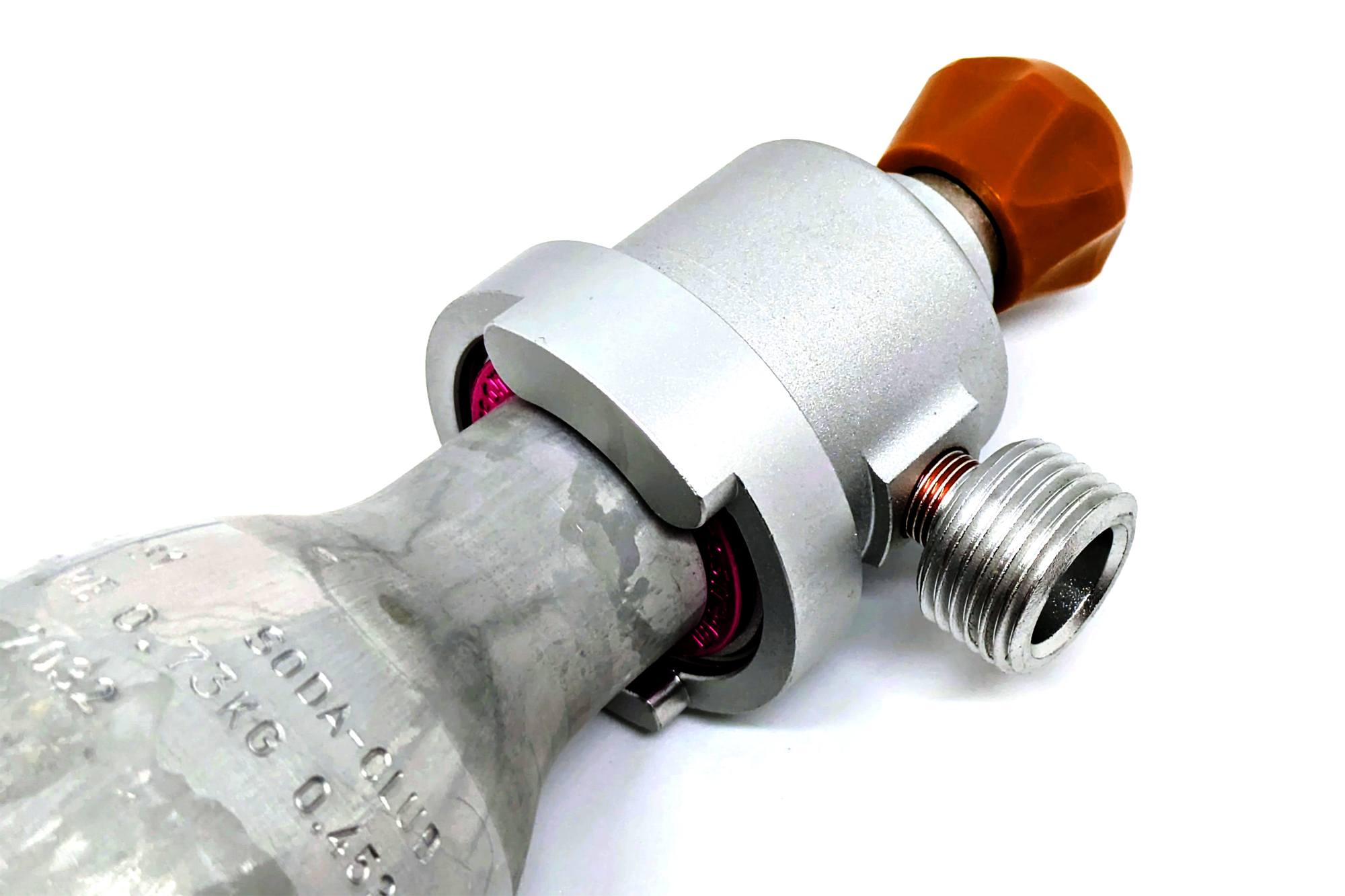 Advanced Adapter For SodaStream Pink Quick-Connect Cylinders | CO2 Supermarket