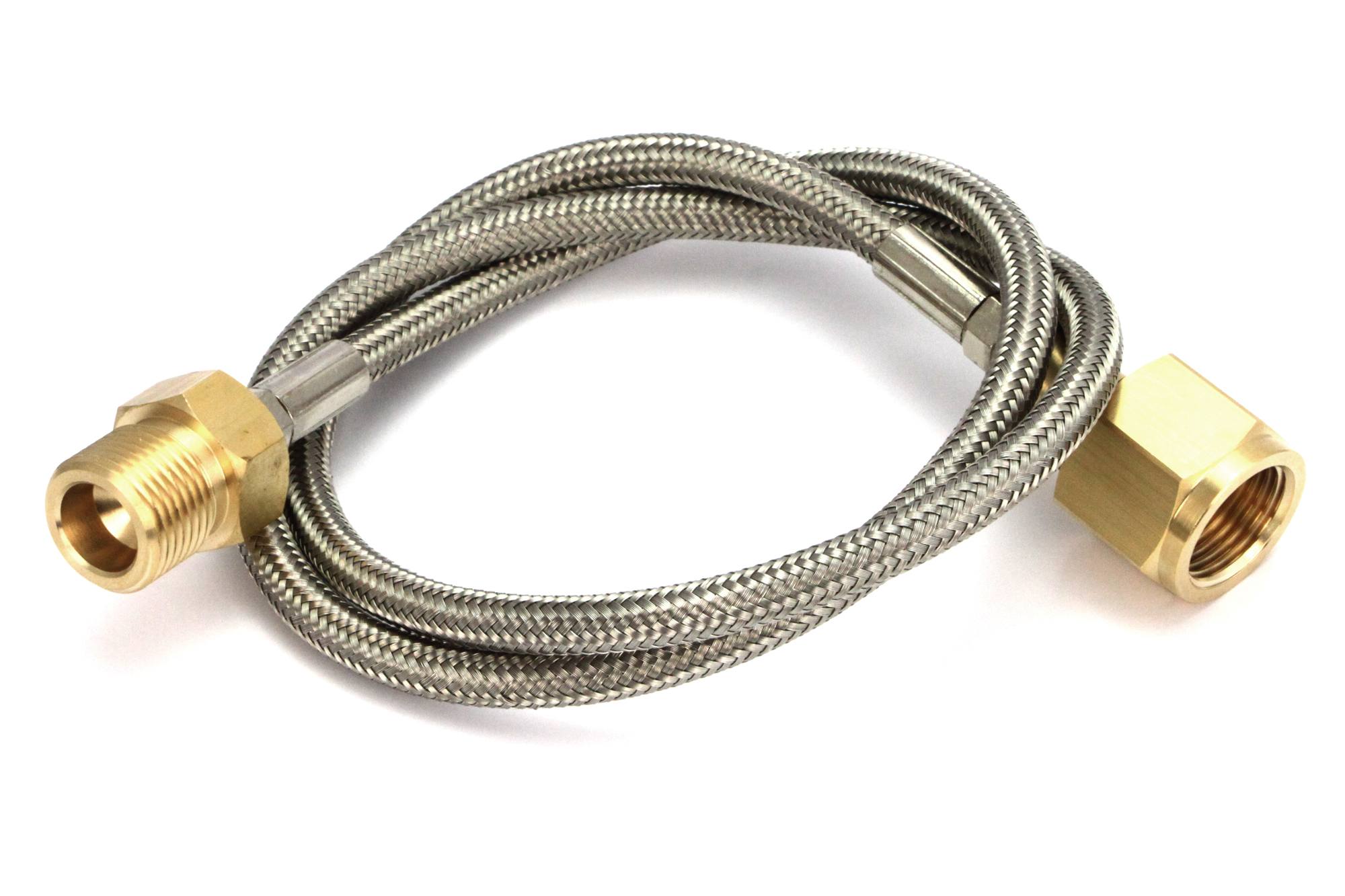 DIN 477 BS341 No 8 W21 8 14 Connection Hose 1 8 Metre CO2
