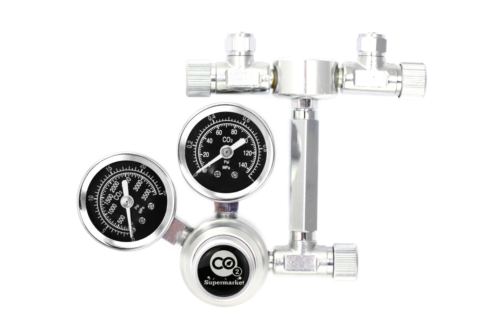Aquarium 5 Way CO2 Splitter For Solenoid Or Regulator | CO2 Supermarket
